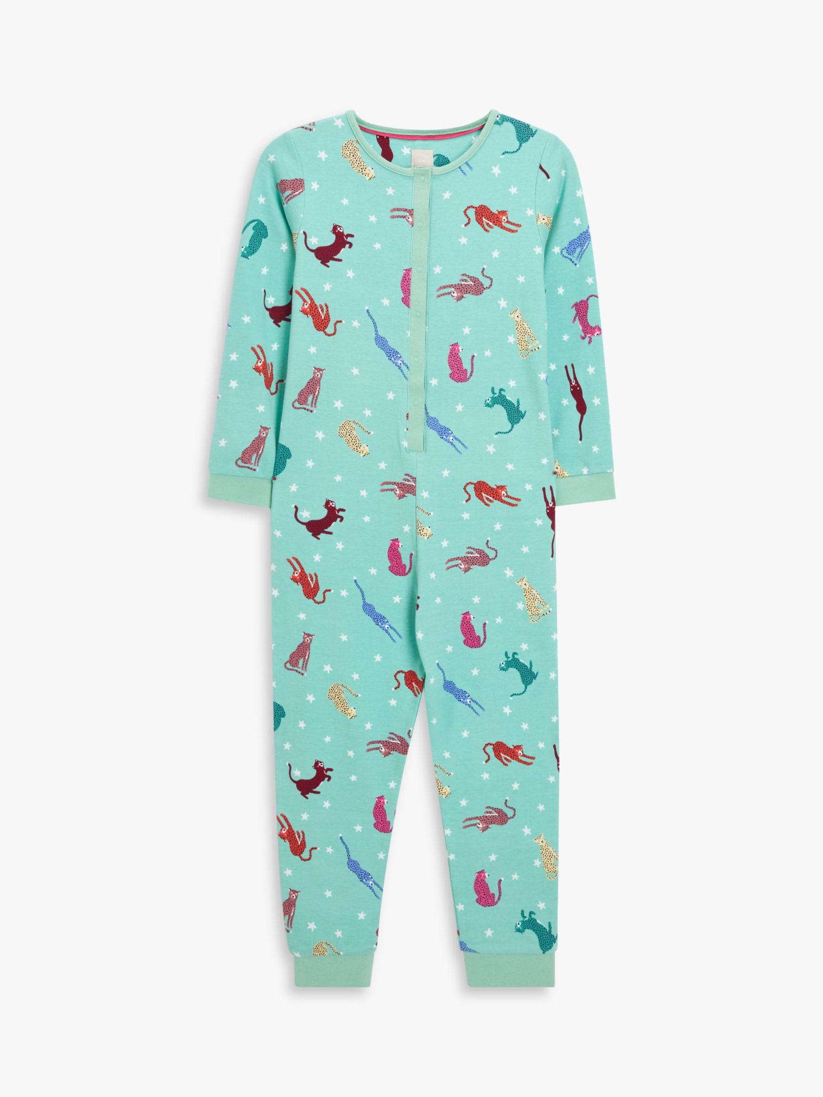 JOHN LEWIS Cheetah Onesie in Multi | endource
