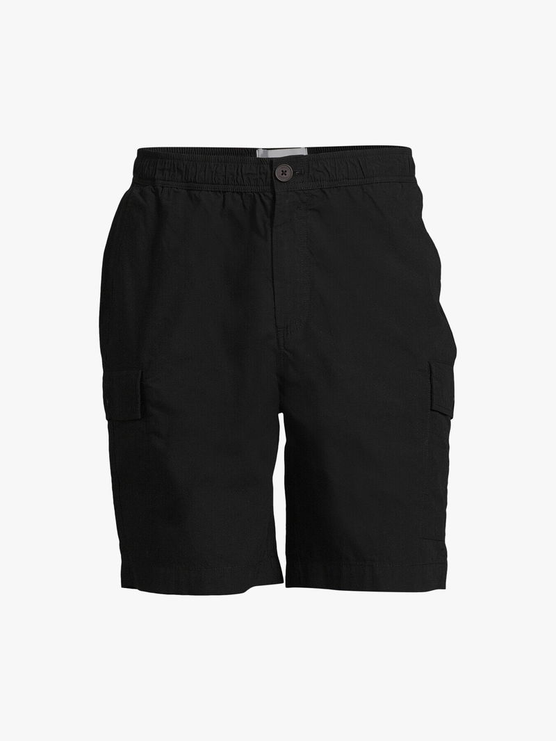 WAX LONDON Cargo Short in Black | Endource