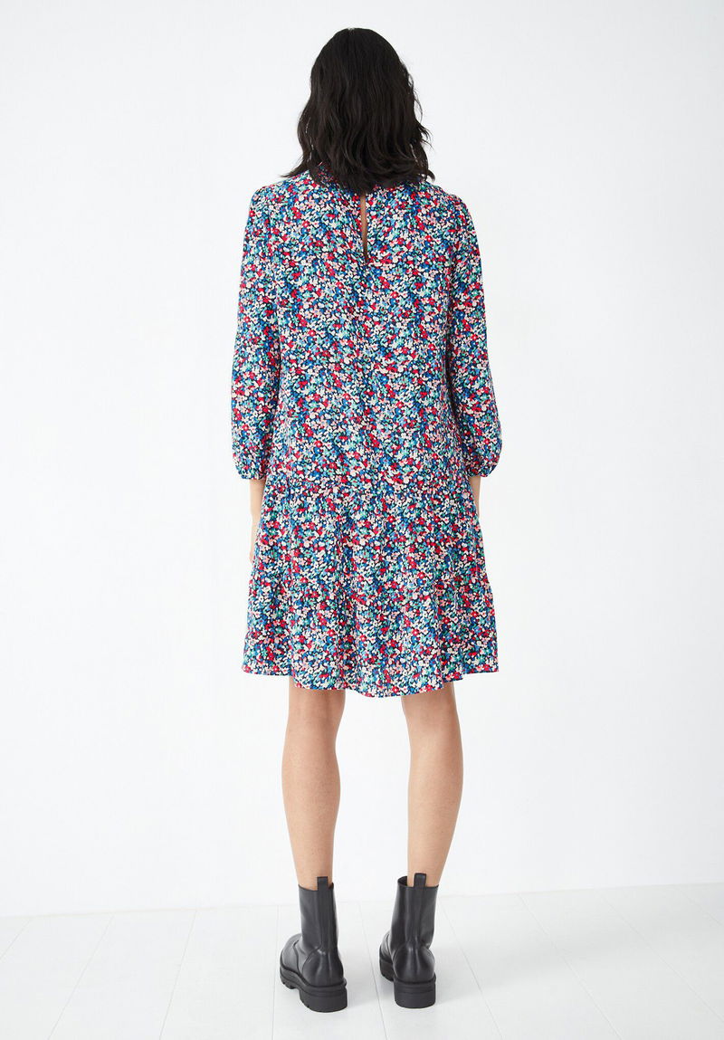HUSH Phoenix Mini Dress in Pastel Ditsy Multi | Endource