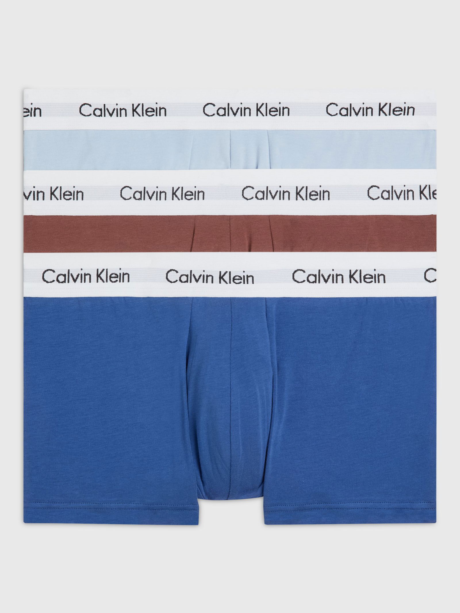 CALVIN KLEIN Low Rise Trunks, Pack Of 4 in Multi | endource