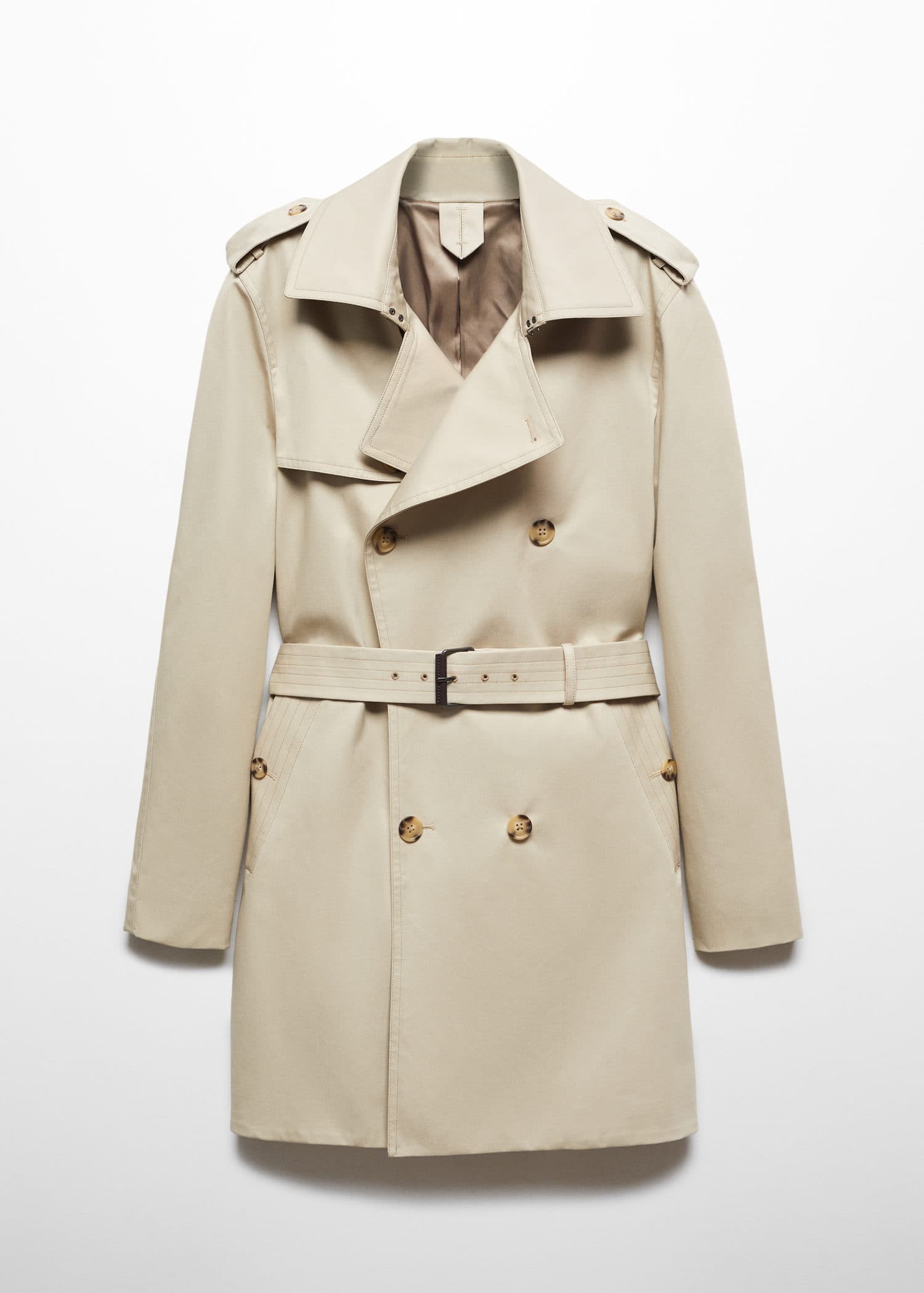 MANGO Classic Water-Repellent Trench Coat | endource