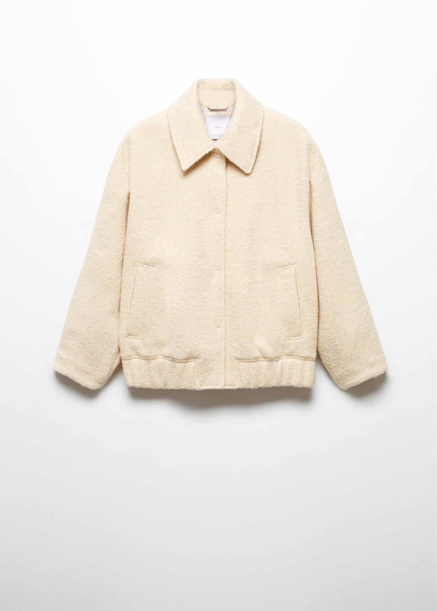 MANGO Oversized Bomber Jacket | endource