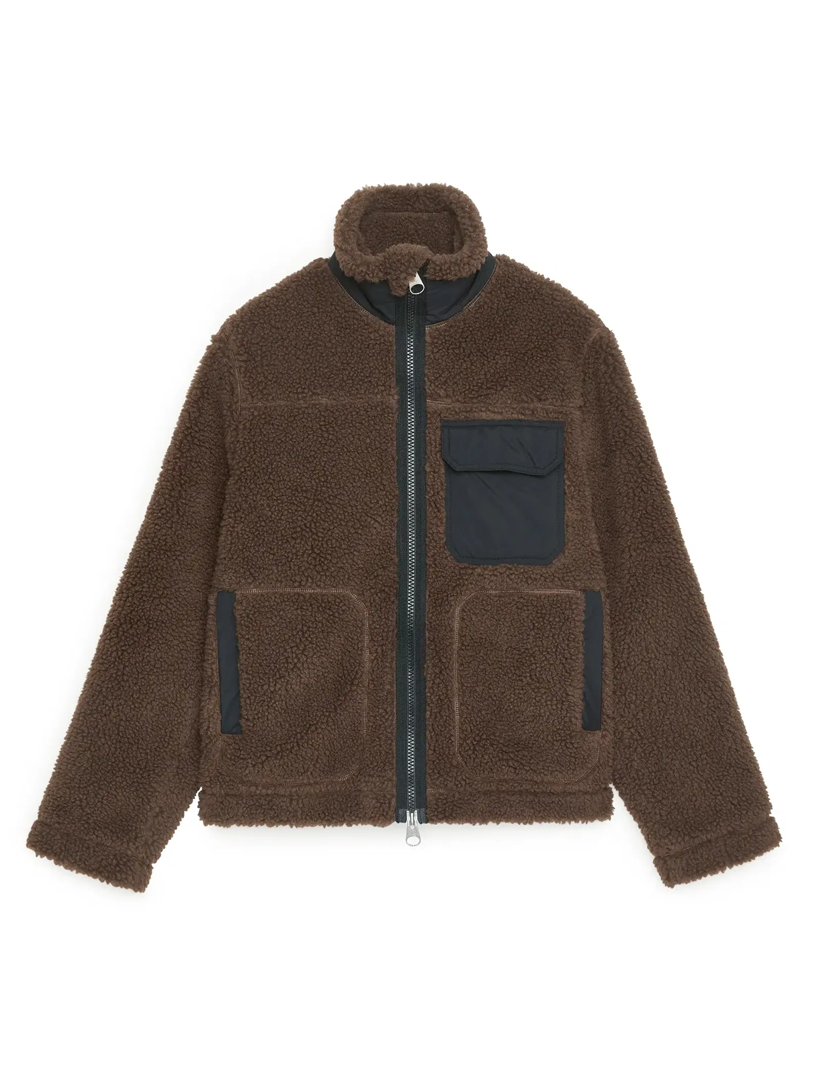 ARKET Wool Blend Pile Jacket | endource