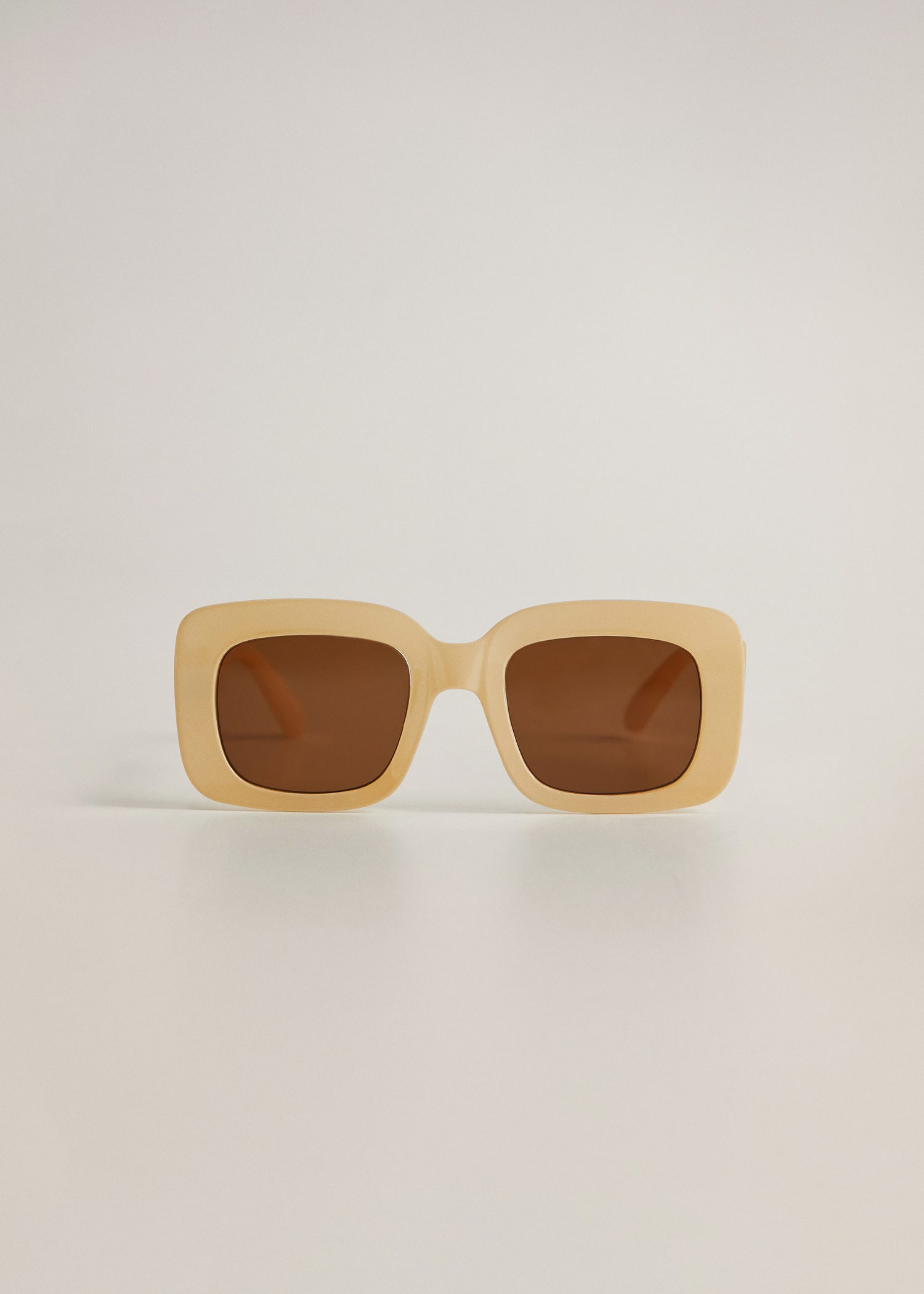 MANGO Squared Frame Sunglasses | endource