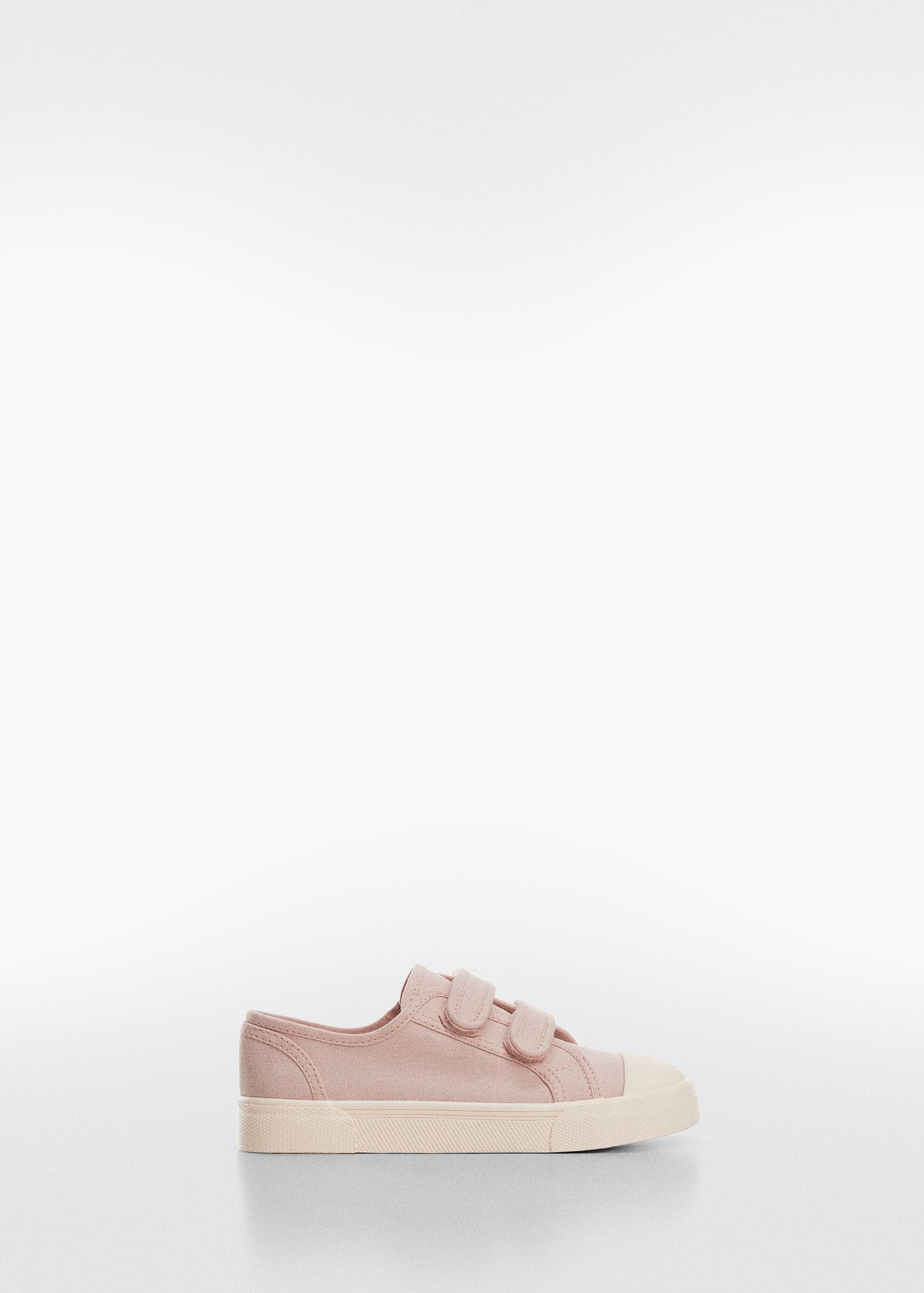 MANGO Velcro Fastening Sneakers in Pink | Endource