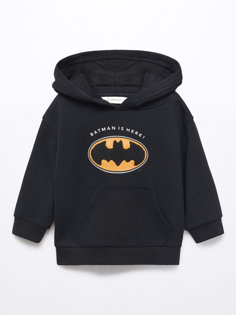 MANGO Batman Logo Hooded Sweatshirt | endource