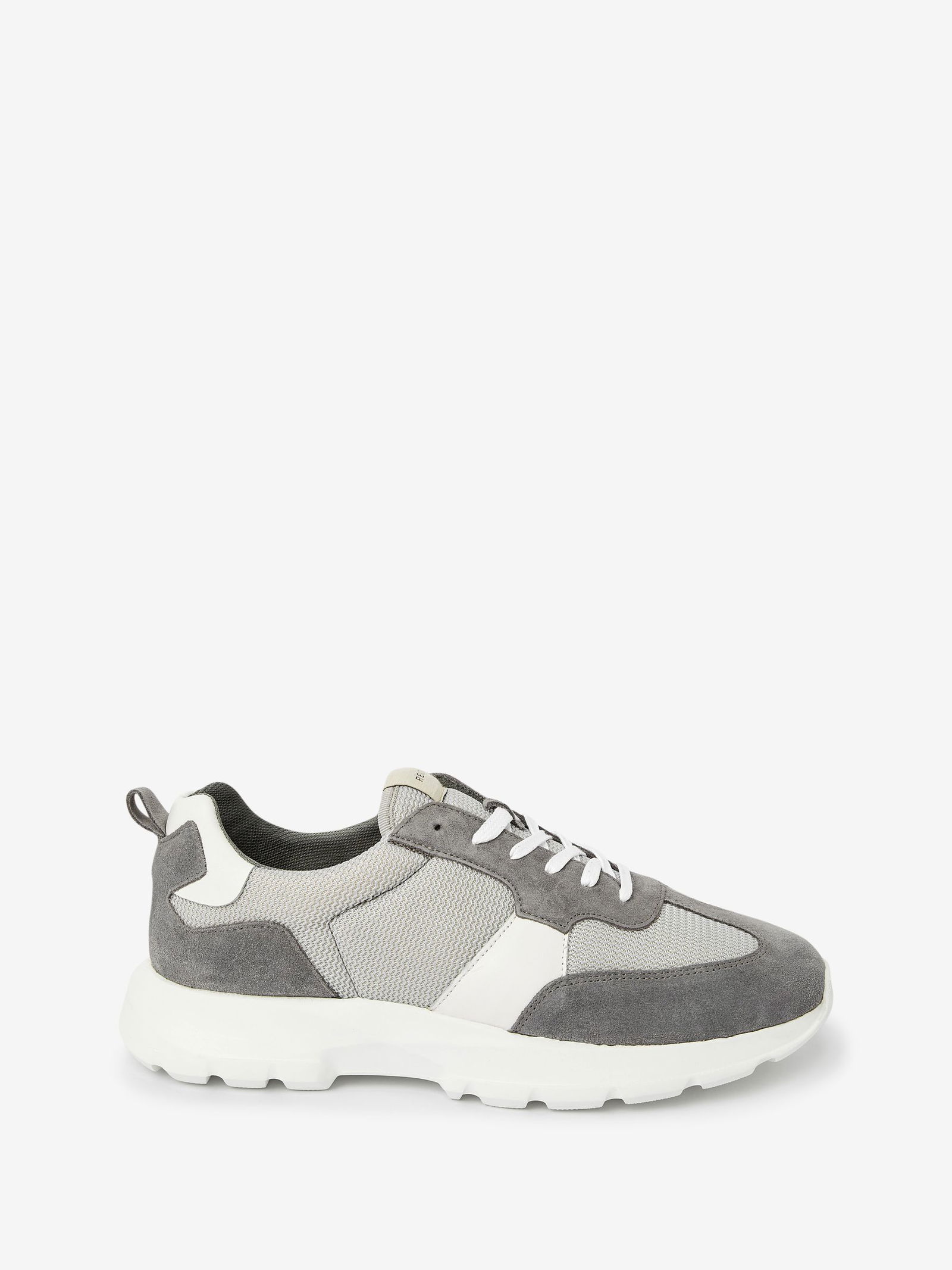 REISS Evo Lite Running Trainers in Grey | Endource