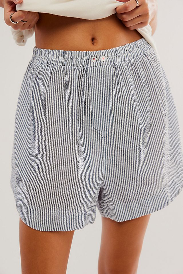 FREE PEOPLE Intimately - Cloud Nine Boxers in Ivory Combo | endource