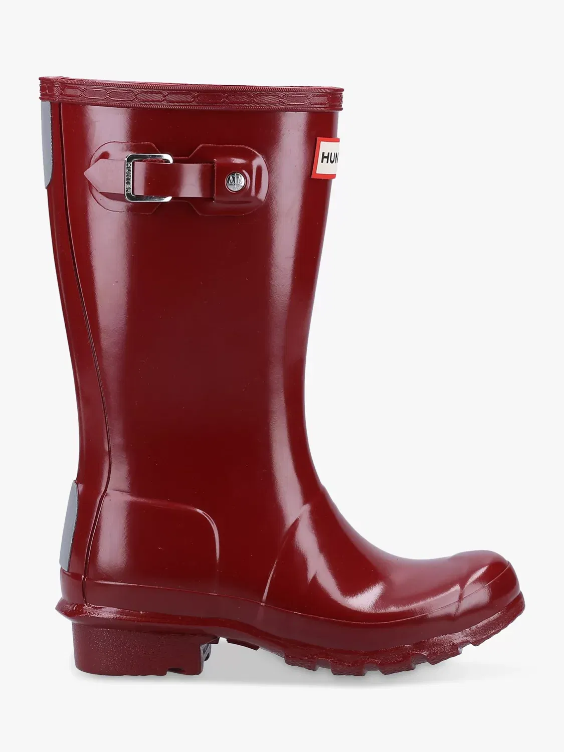 HUNTER Original Gloss Wellington Boots in Red | Endource