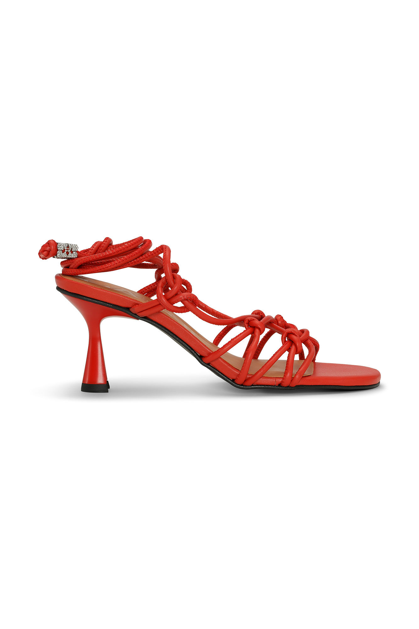 GANNI Knots High Heel Sandals | endource