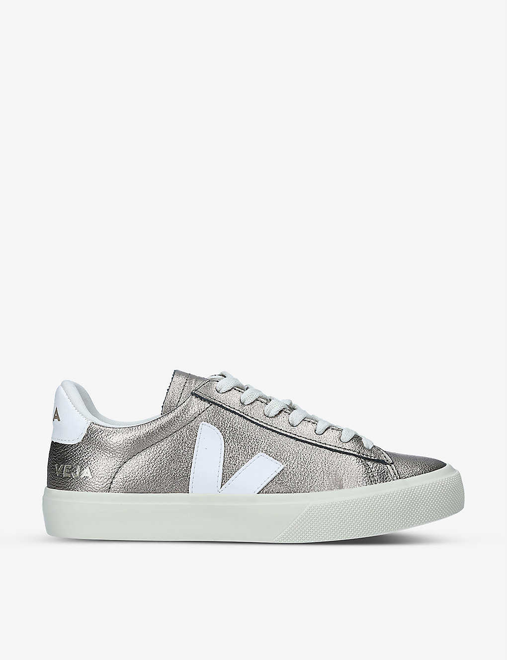 VEJA Women’s Campo Metallic-Leather Low-Top Trainers | endource