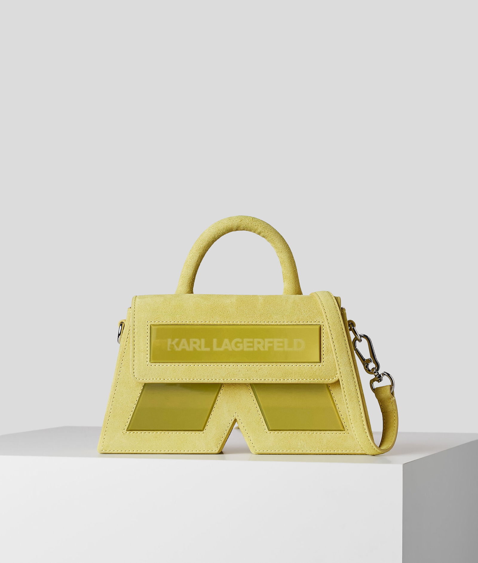 KARL LAGERFELD Essential K Crossbody Bag in IRIS | Endource