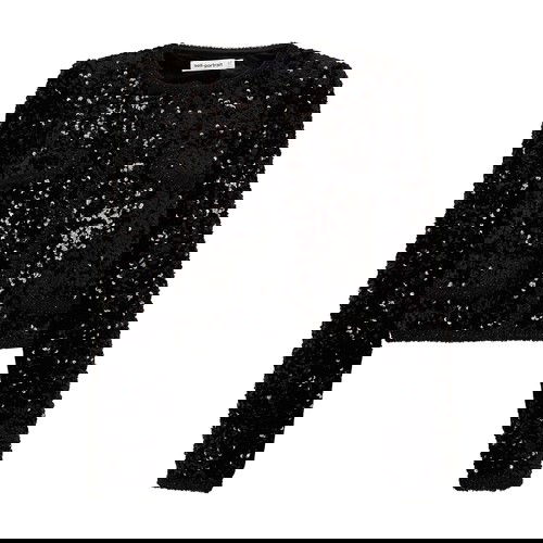 Self Portrait Cropped Diamanté Jacket In Black Endource