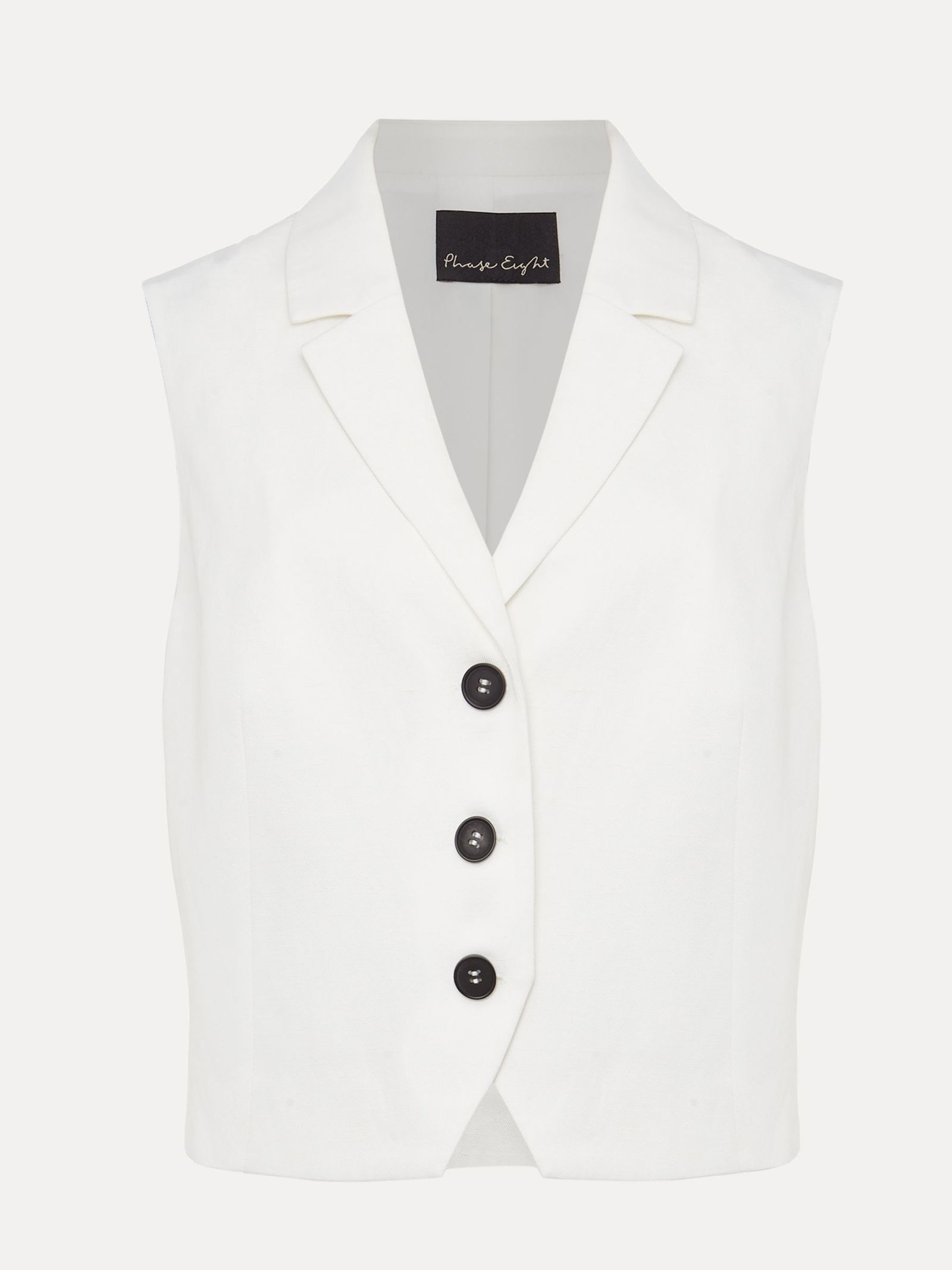 PHASE EIGHT Bianca Waistcoat in Ivory | endource