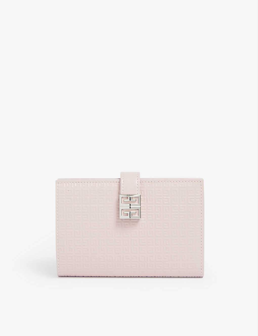 GIVENCHY 4G-Clasp Leather Bifold Wallet in 682BLUSHPINK | endource