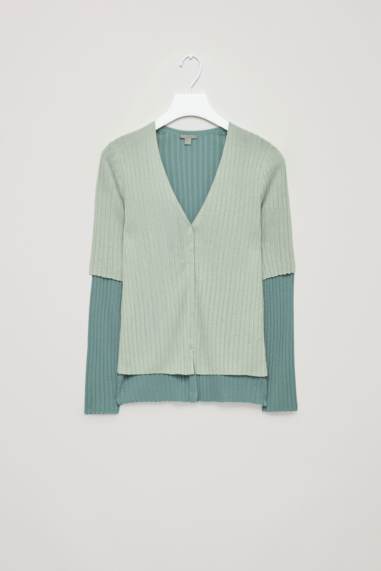 COS Double-Layered Cardigan | endource