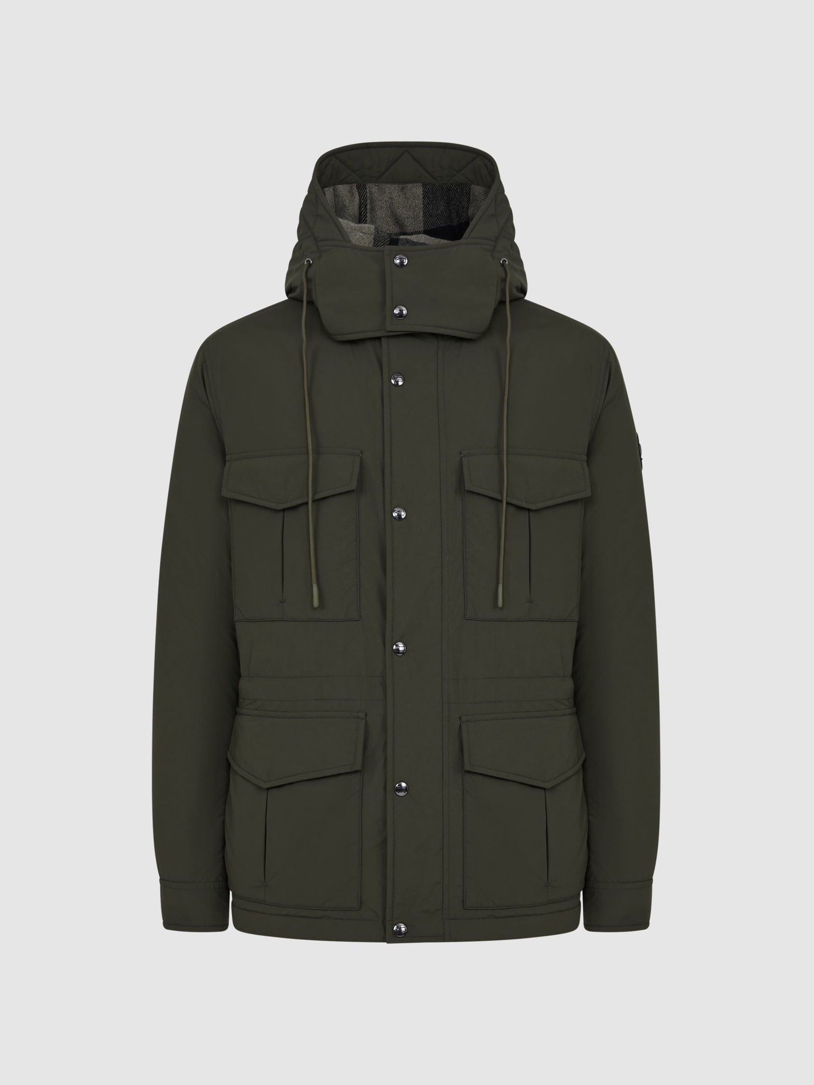 WOOLRICH Hooded Field Jacket | endource