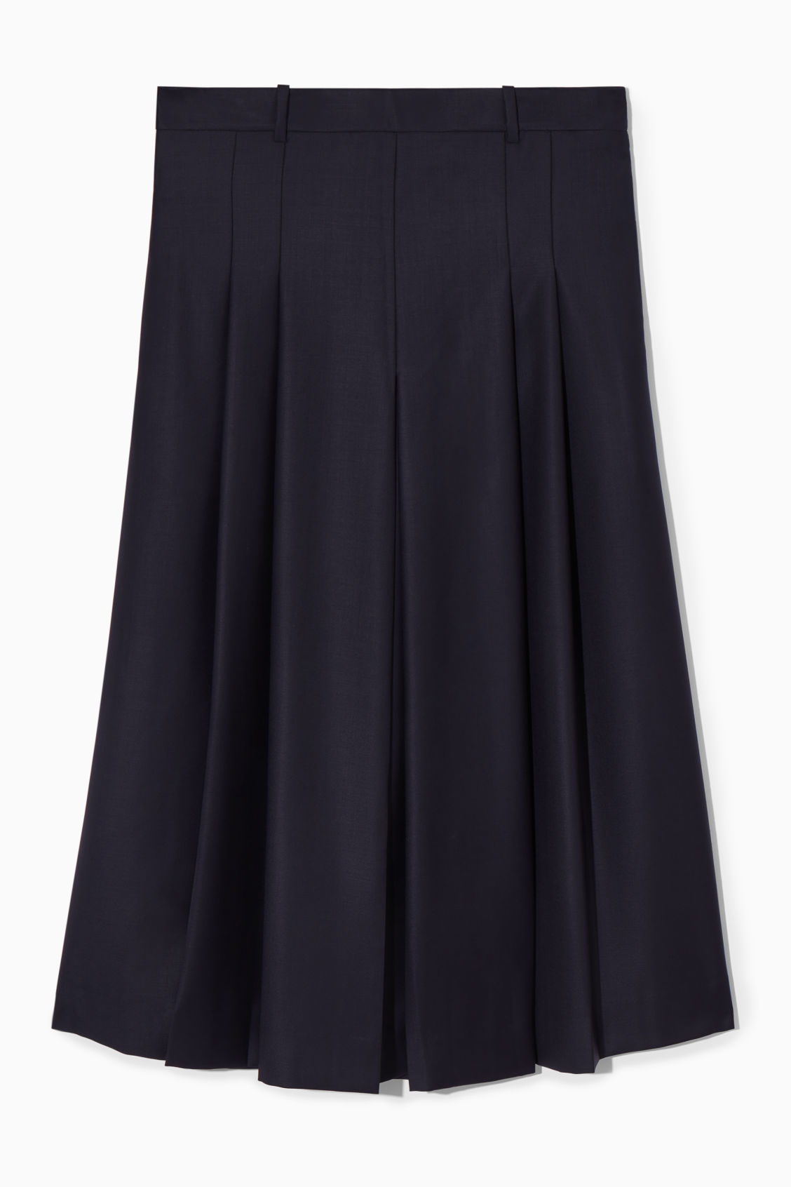 COS Tailored Wool Skort in NAVY | Endource