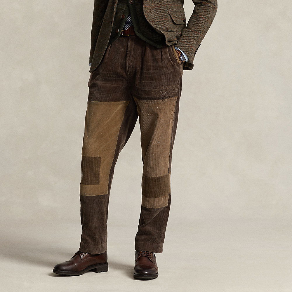 POLO RALPH LAUREN Whitman Relaxed Fit Corduroy Trouser in Brown | endource