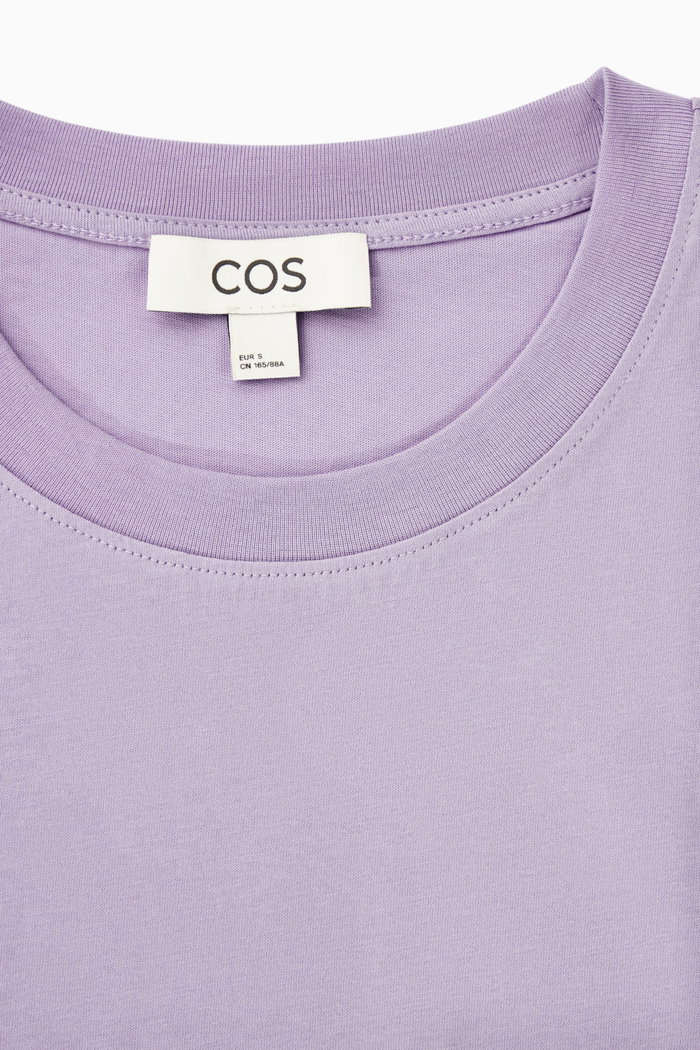 COS Regular Fit T-Shirt in LILAC | Endource
