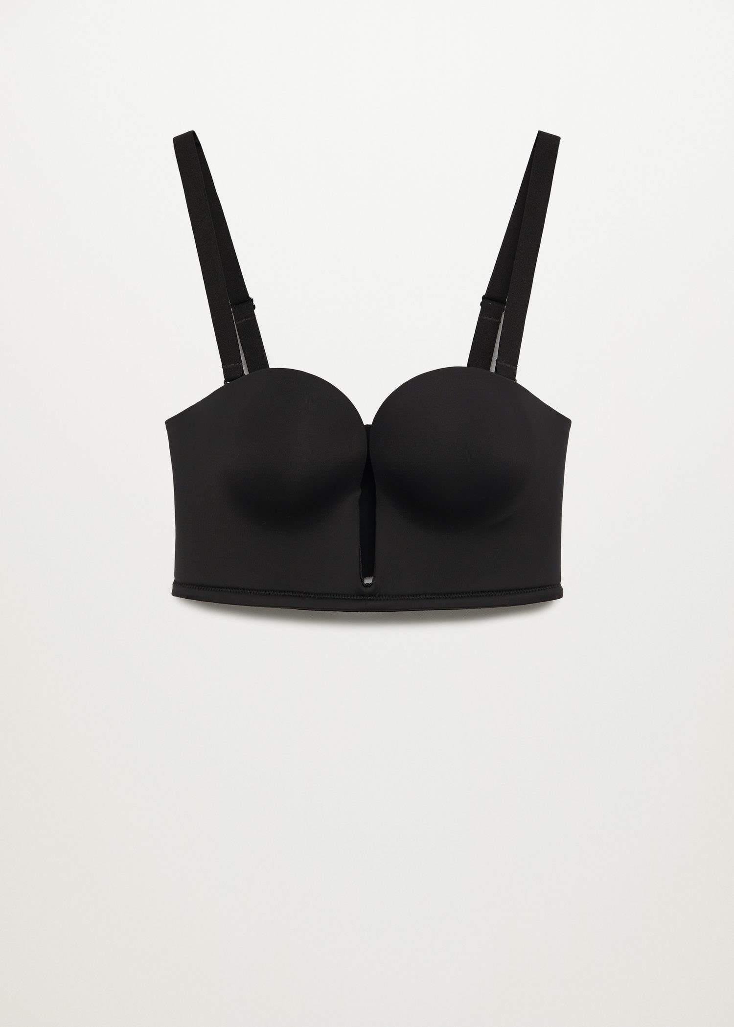 MANGO Bikini Top in Black | Endource