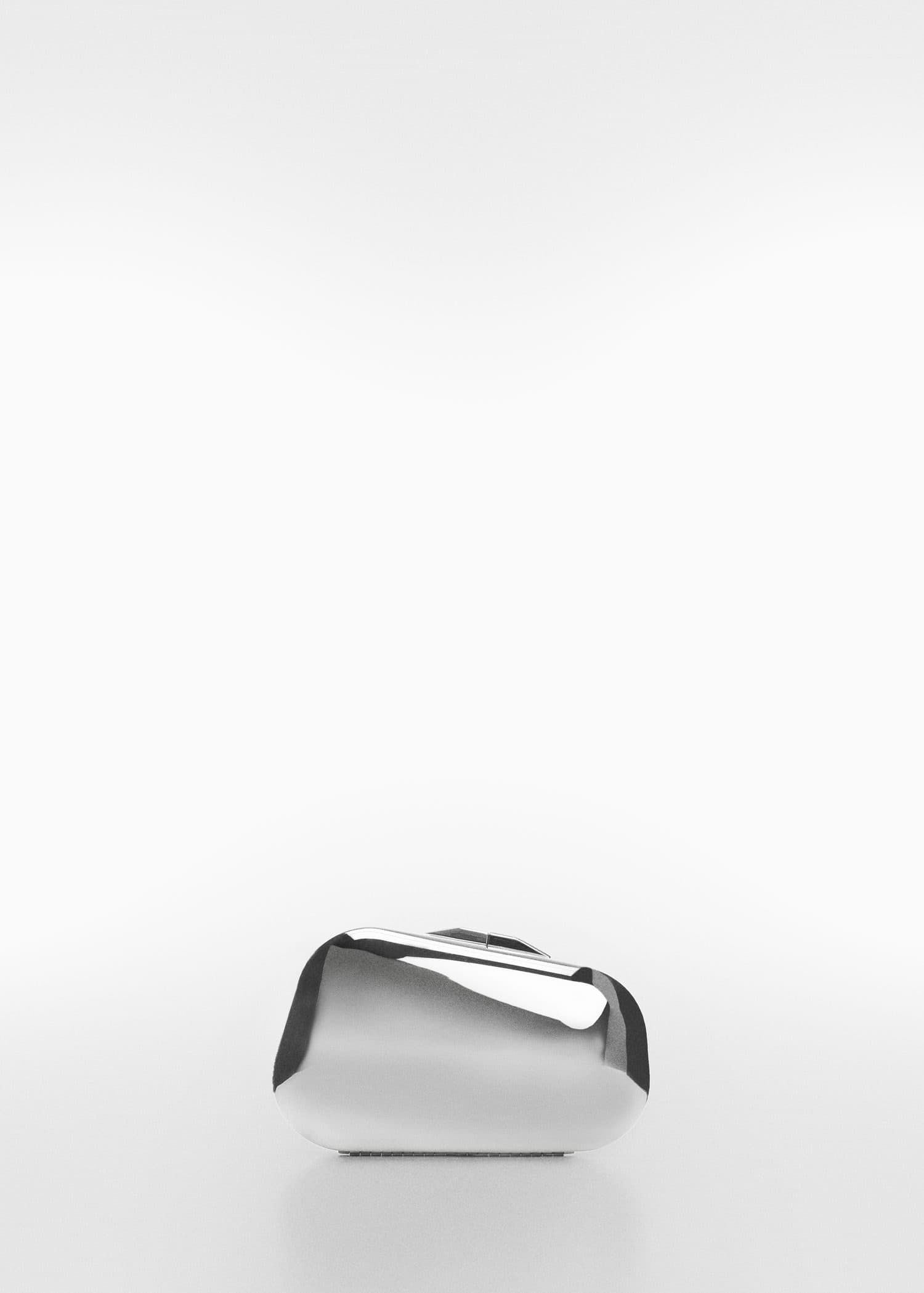 MANGO Metallic Clutch Bag | endource