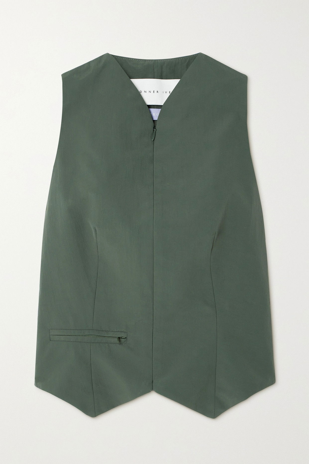 CONNER IVES Recycled-Cotton Vest in Gray | endource