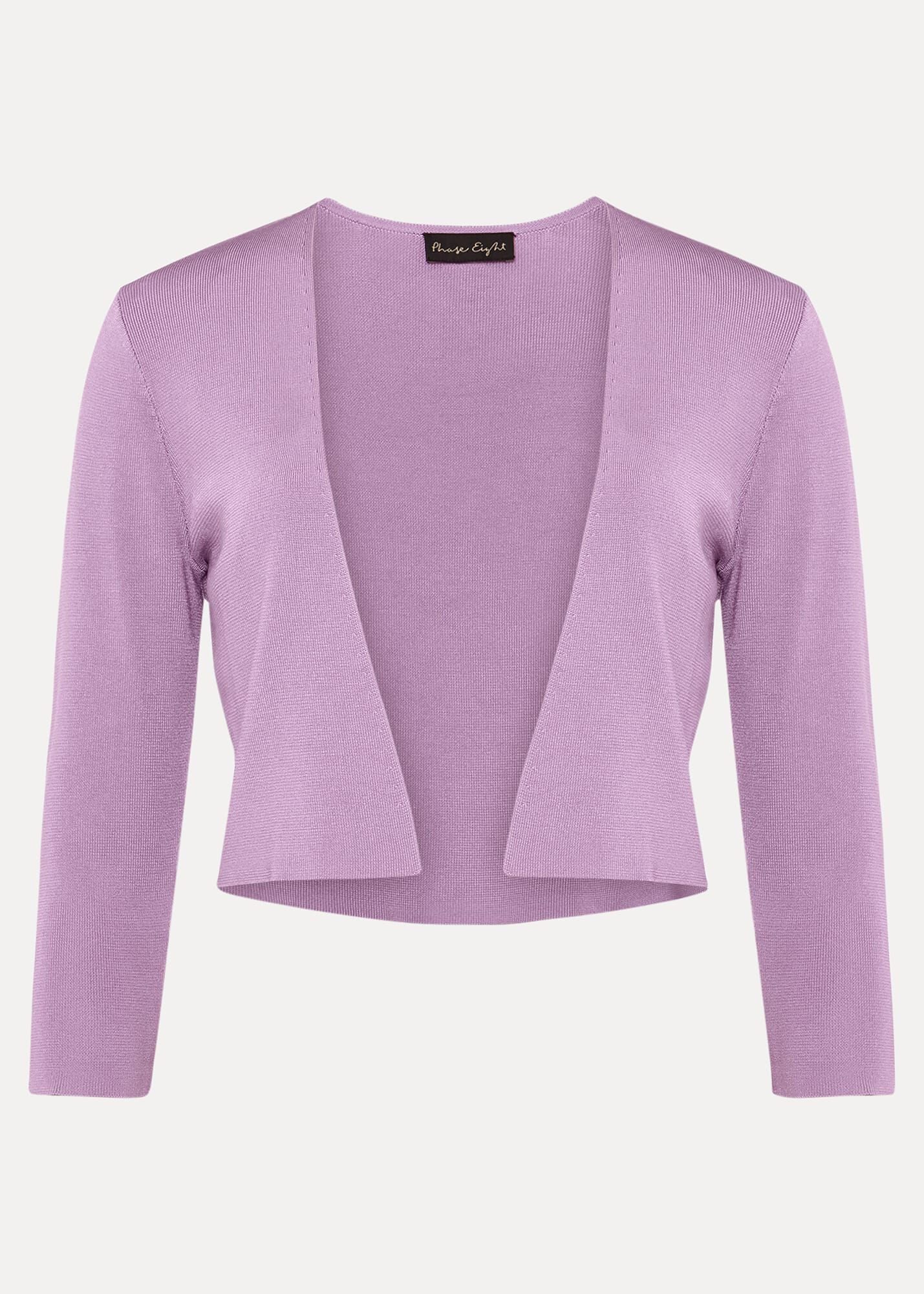 PHASE EIGHT Salma Lightweight Knitted Jacket in Crocus | endource