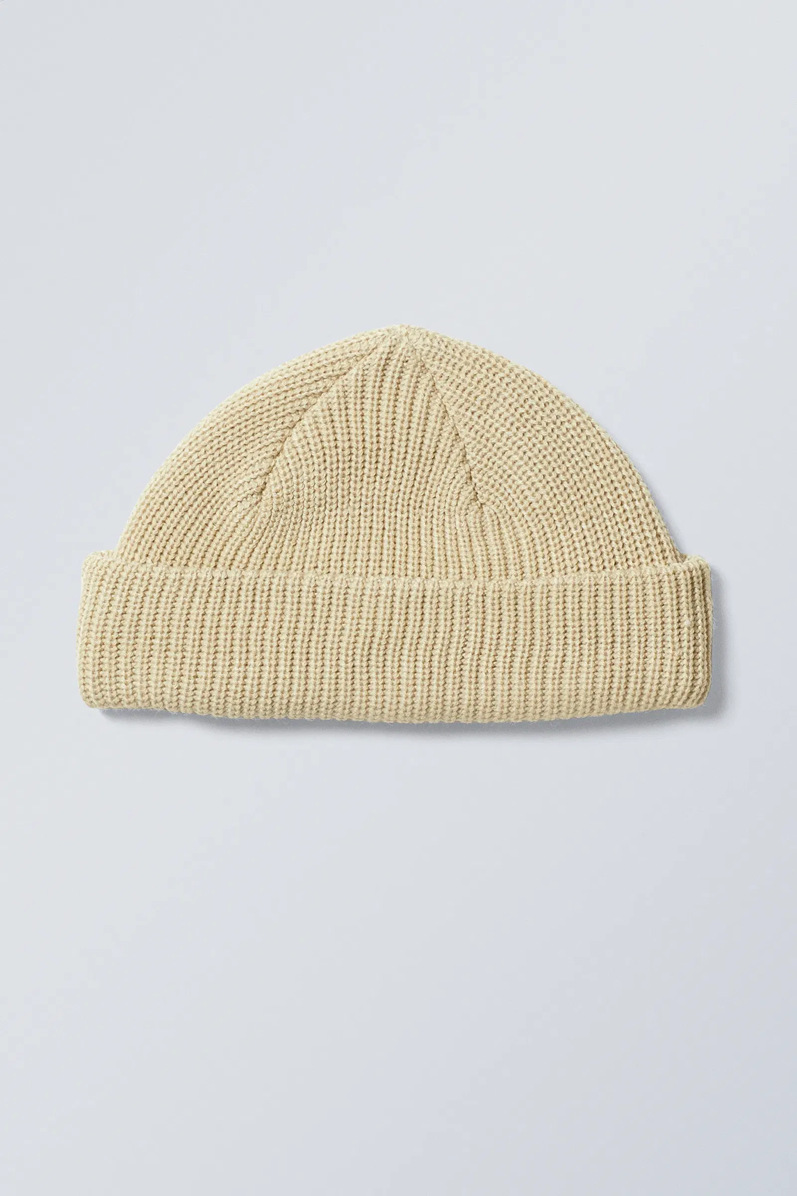 WEEKDAY Stan Beanie in Beige | endource