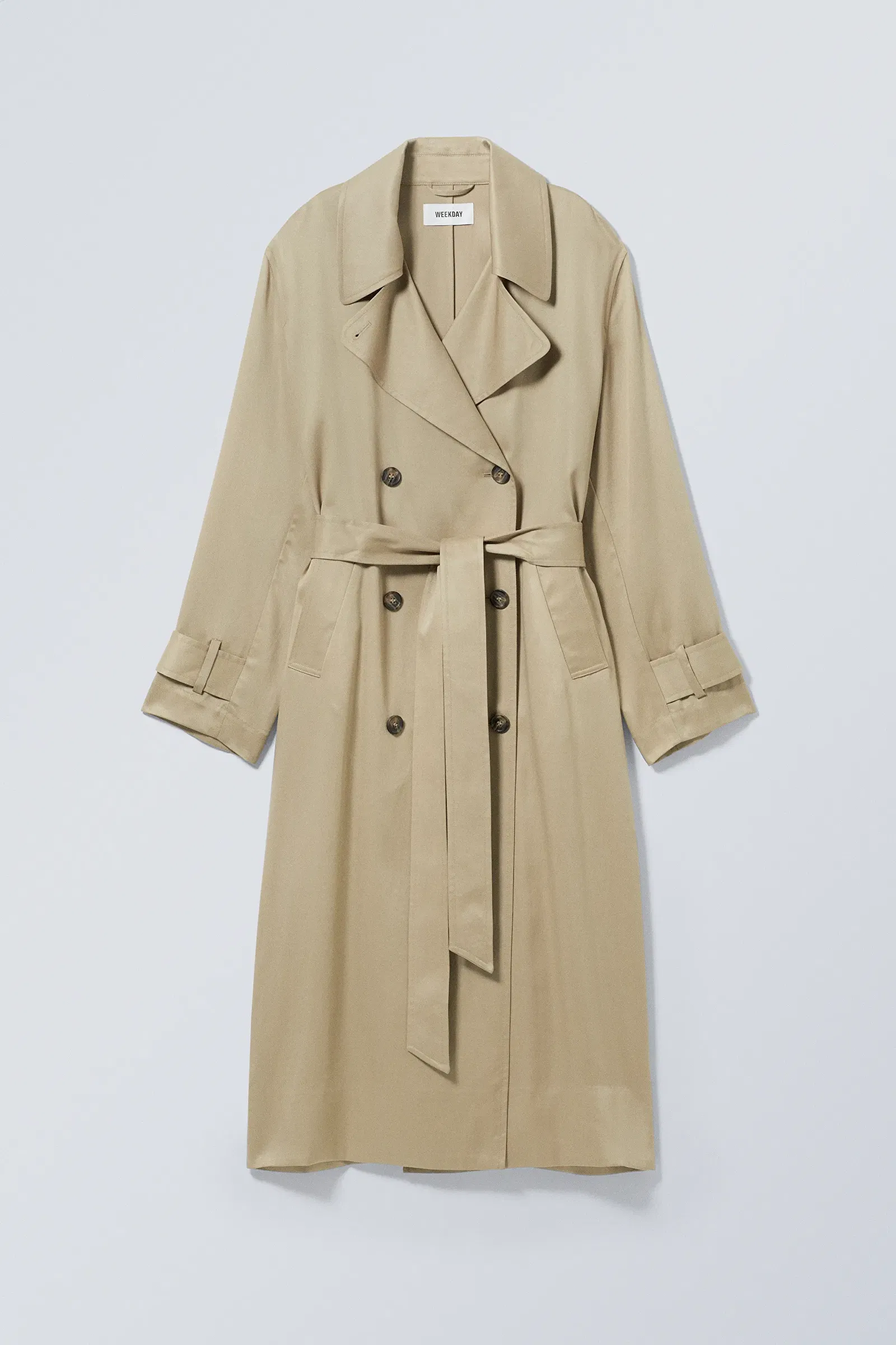 WEEKDAY Evelyn Lyocell Trench Coat | endource