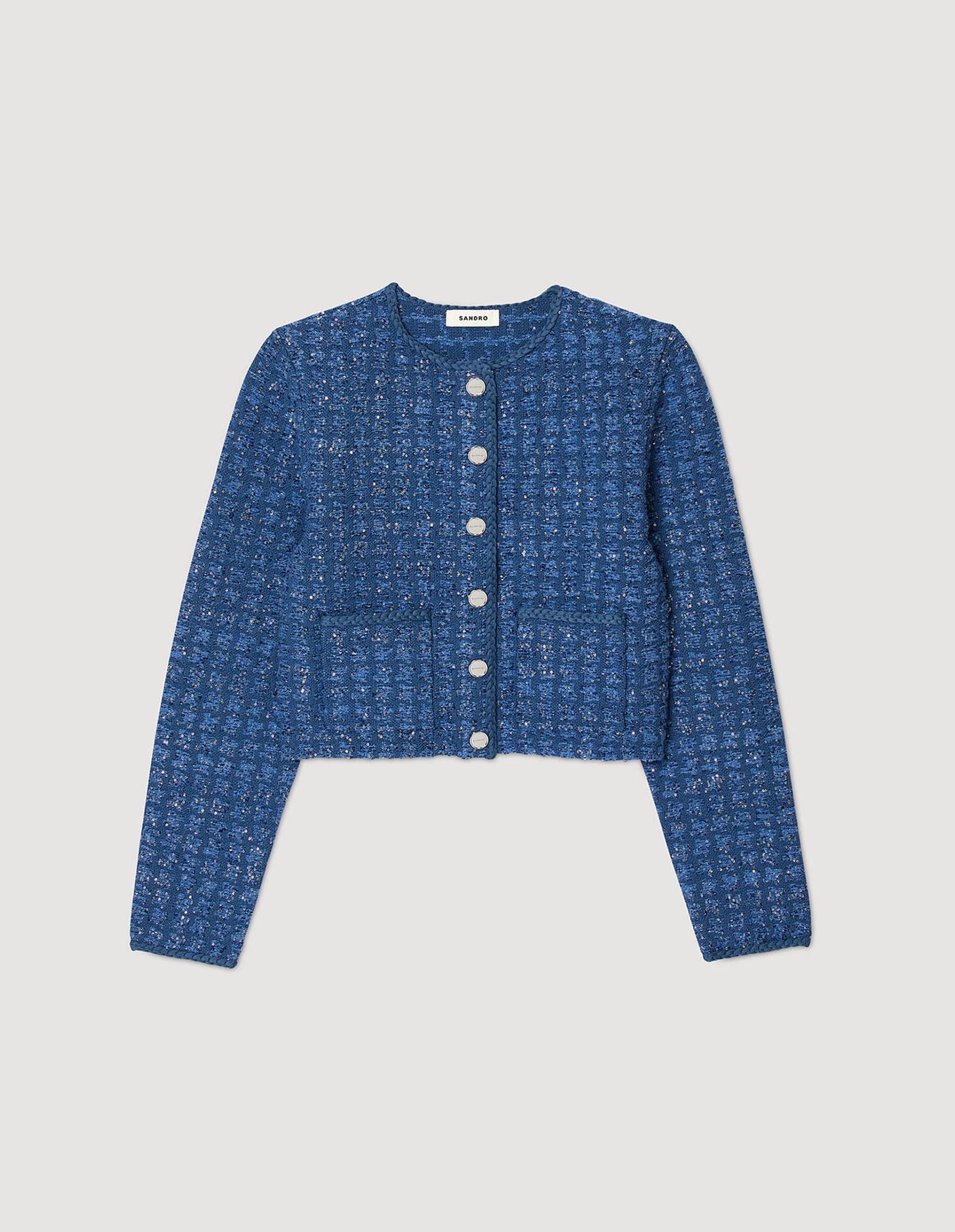 SANDRO Cropped Coatigan | Endource