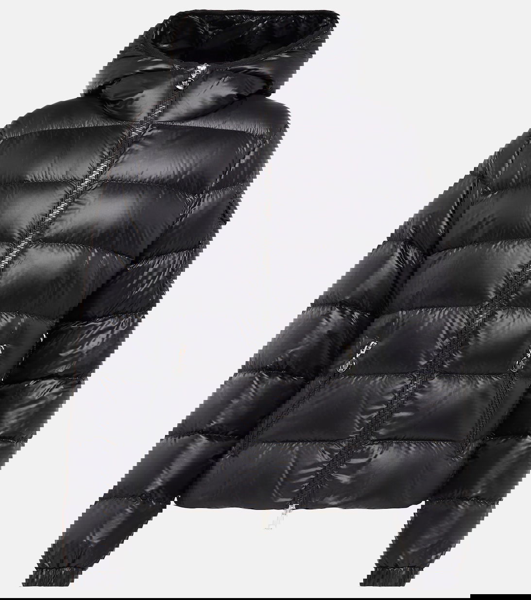 MONCLER Gles Quilted Down Jacket in Black | Endource