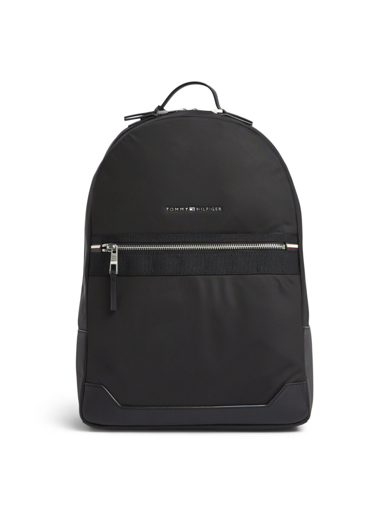 TOMMY HILFIGER Elevated Nylon Backpack in Black | Endource