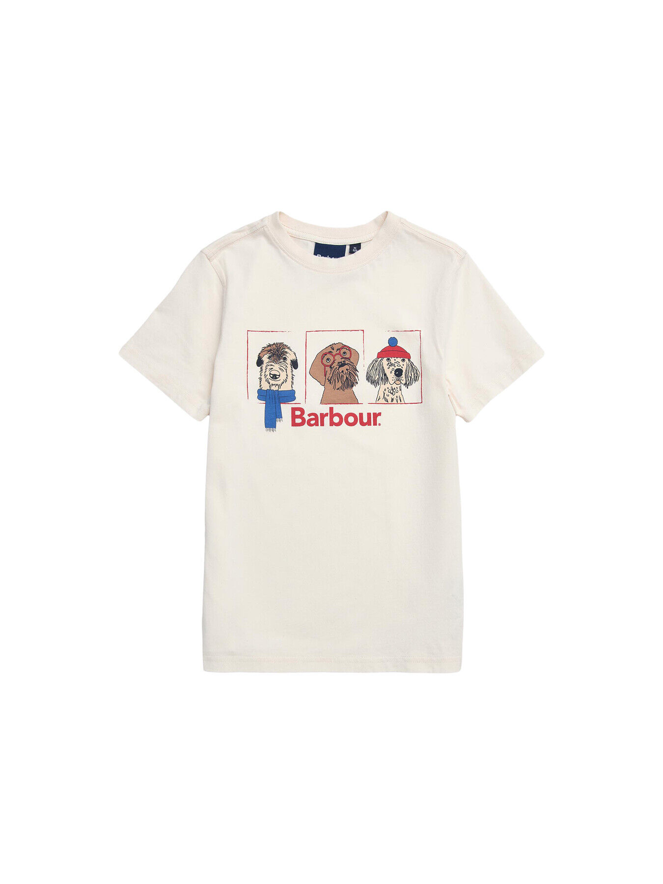 BARBOUR Archie Tee in Whisper White | endource