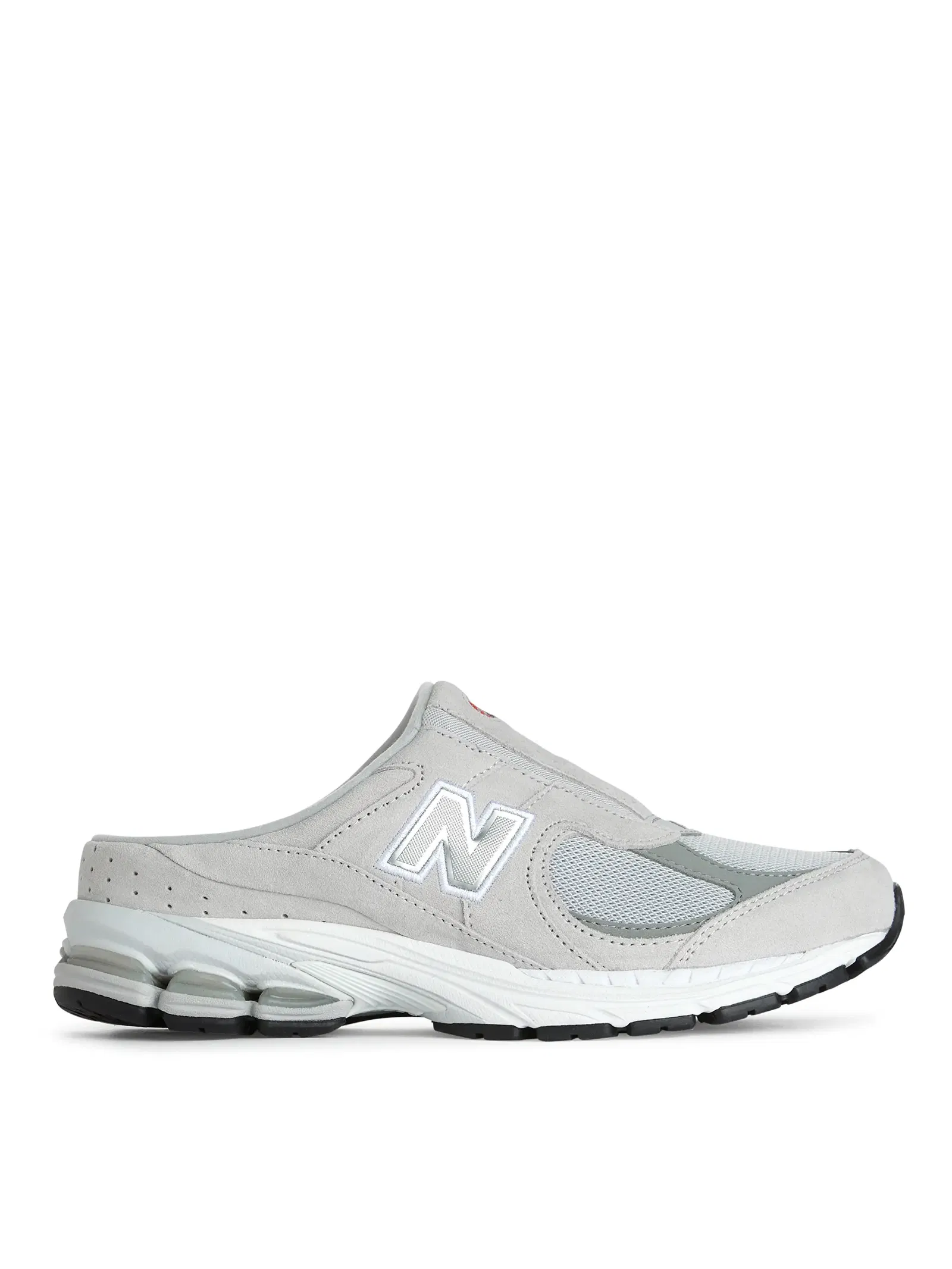 NEW BALANCE 2002R Mules in Grey/Mole/White | endource