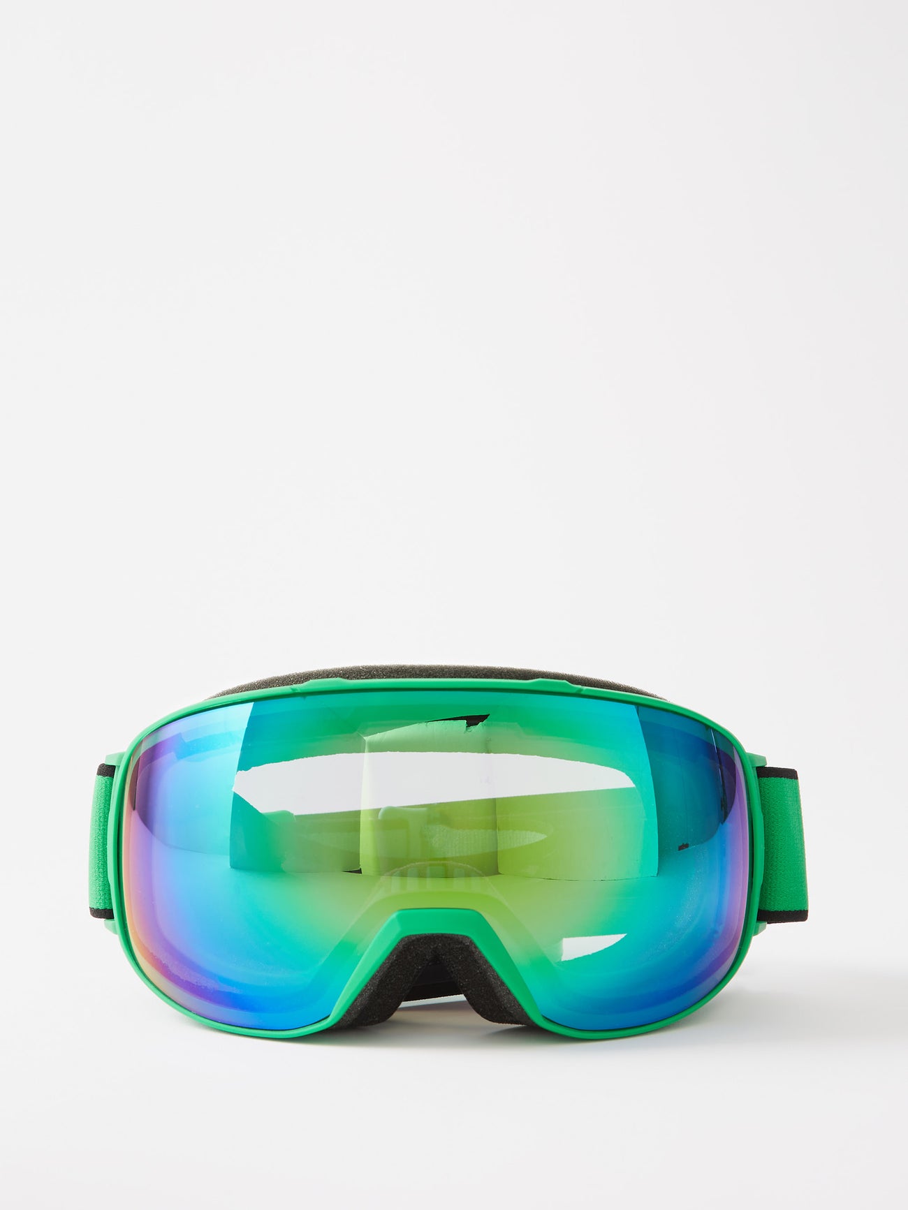 BOTTEGA VENETA Logo-Jacquard Ski Goggles in Green | endource
