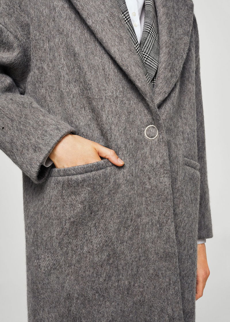 MANGO Unstructured Coat | endource
