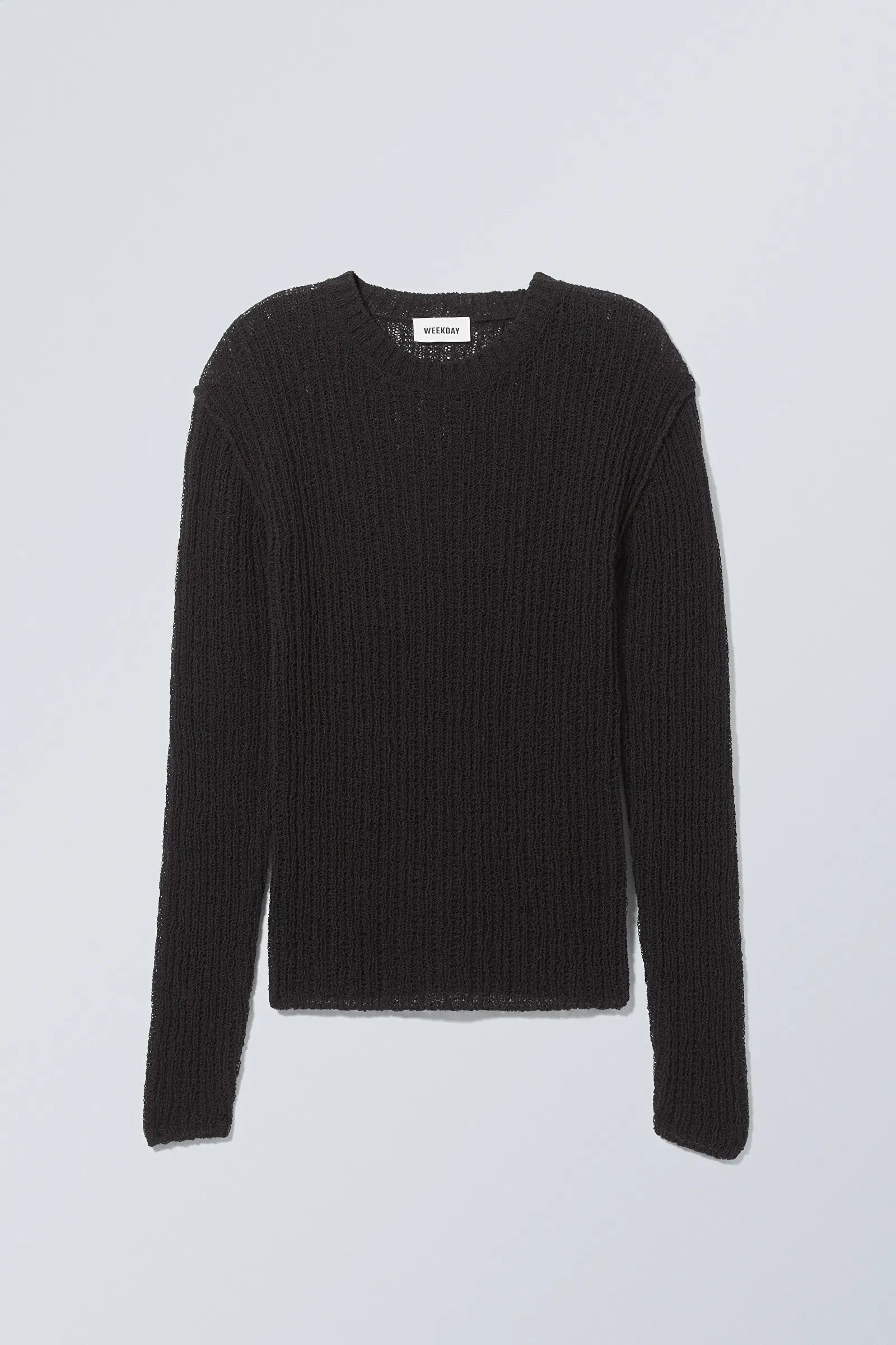 WEEKDAY Ada Sweater in Black | endource