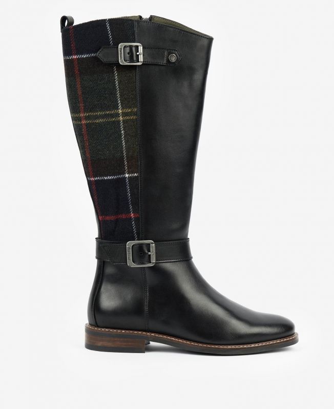 BARBOUR Wren Boots in Black/Classic | Endource