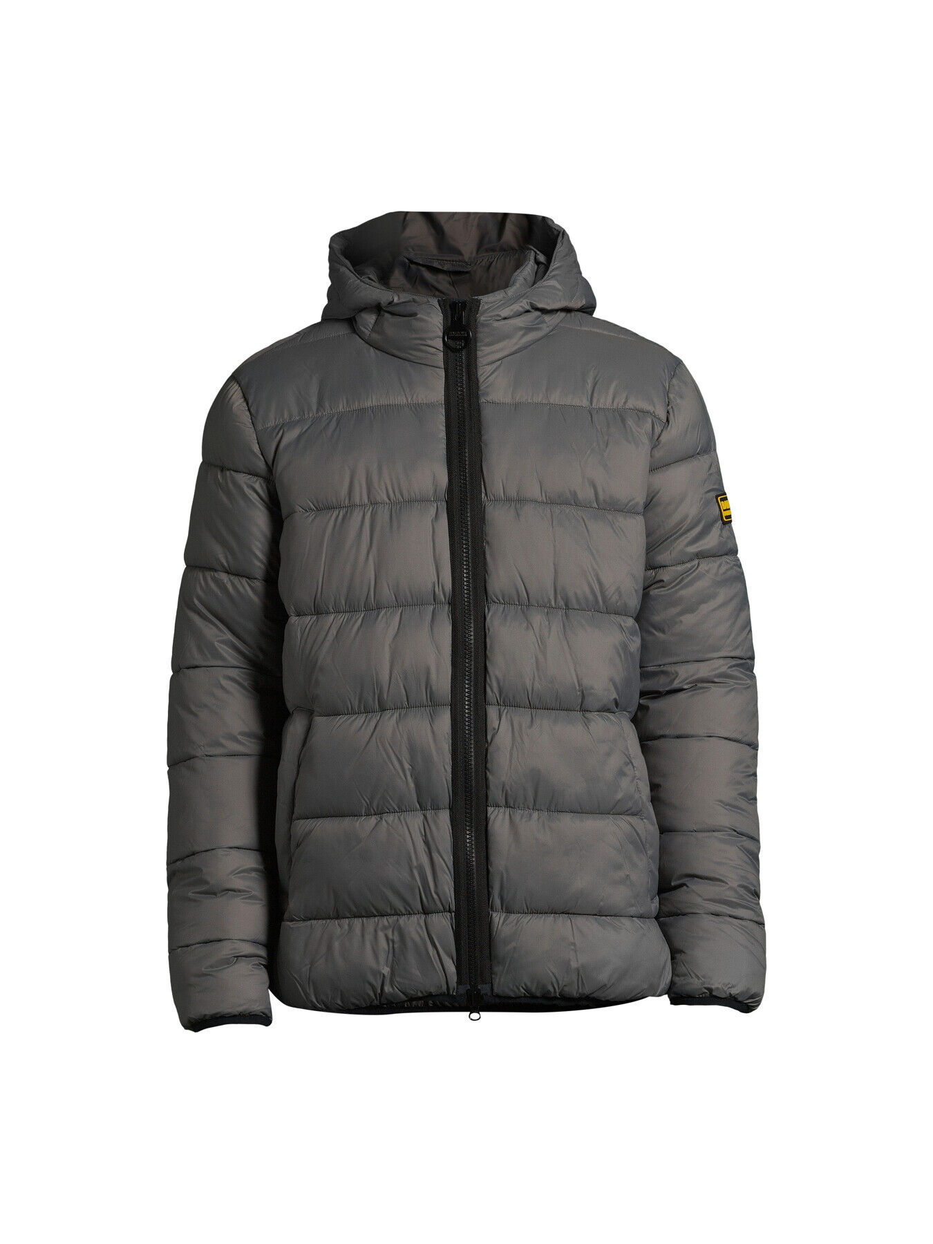 BARBOUR Bobber Quilted Jacket in Slate Grey | endource