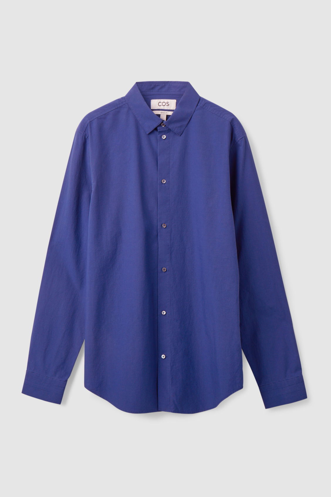 COS Long-Sleeve Shirt in BRIGHT BLUE | Endource