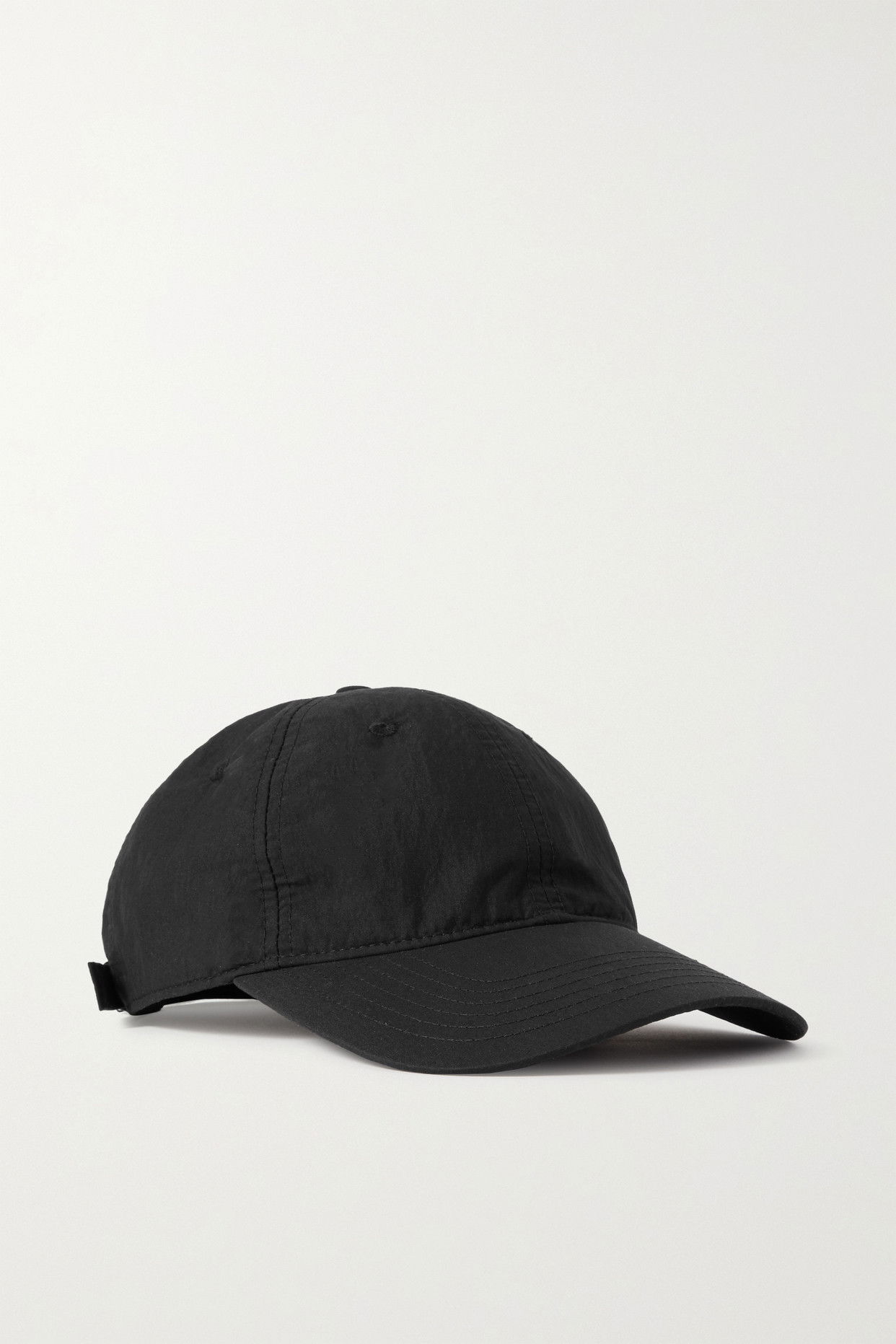 TOTÊME Embroidered Cotton Baseball Cap in Black | Endource