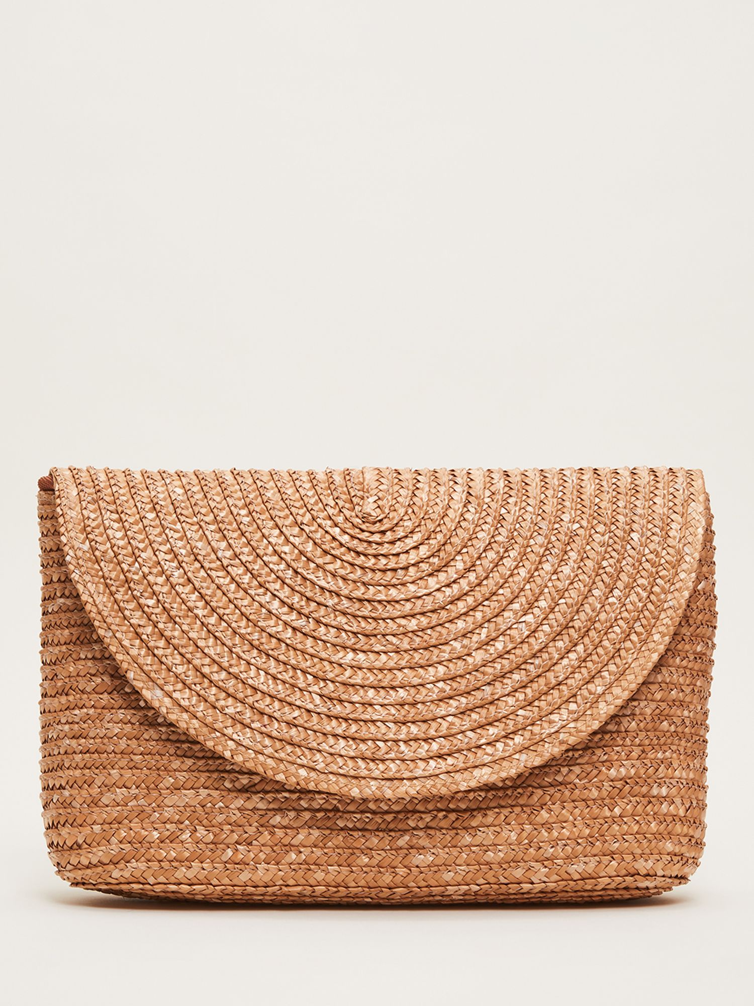 PHASE EIGHT Straw Clutch Bag in Natural | endource
