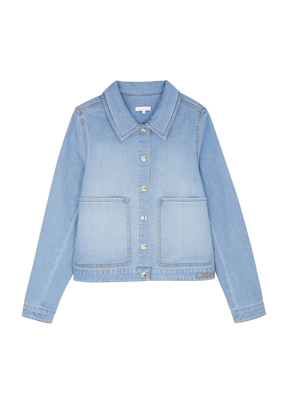 CHLOÉ Stretch-Denim Jacket | endource