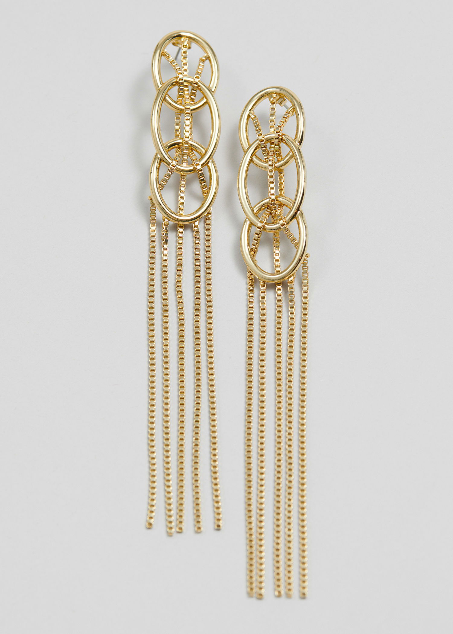 & OTHER STORIES Hanging Chain Earrings in Gold-toned | endource