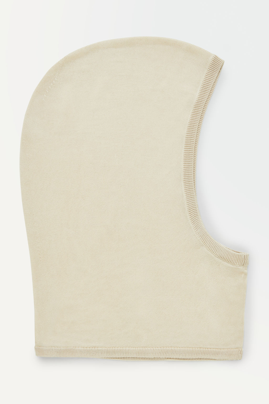 COS The Knitted Balaclava in BEIGE | endource