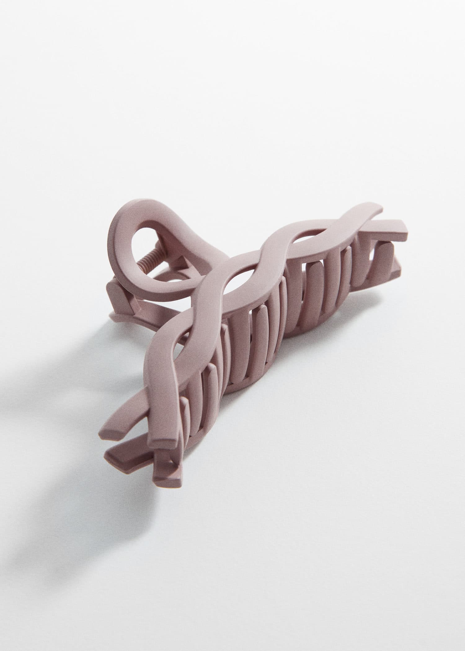 MANGO Clamp Closure Hair Clip in Medium Brown | Endource