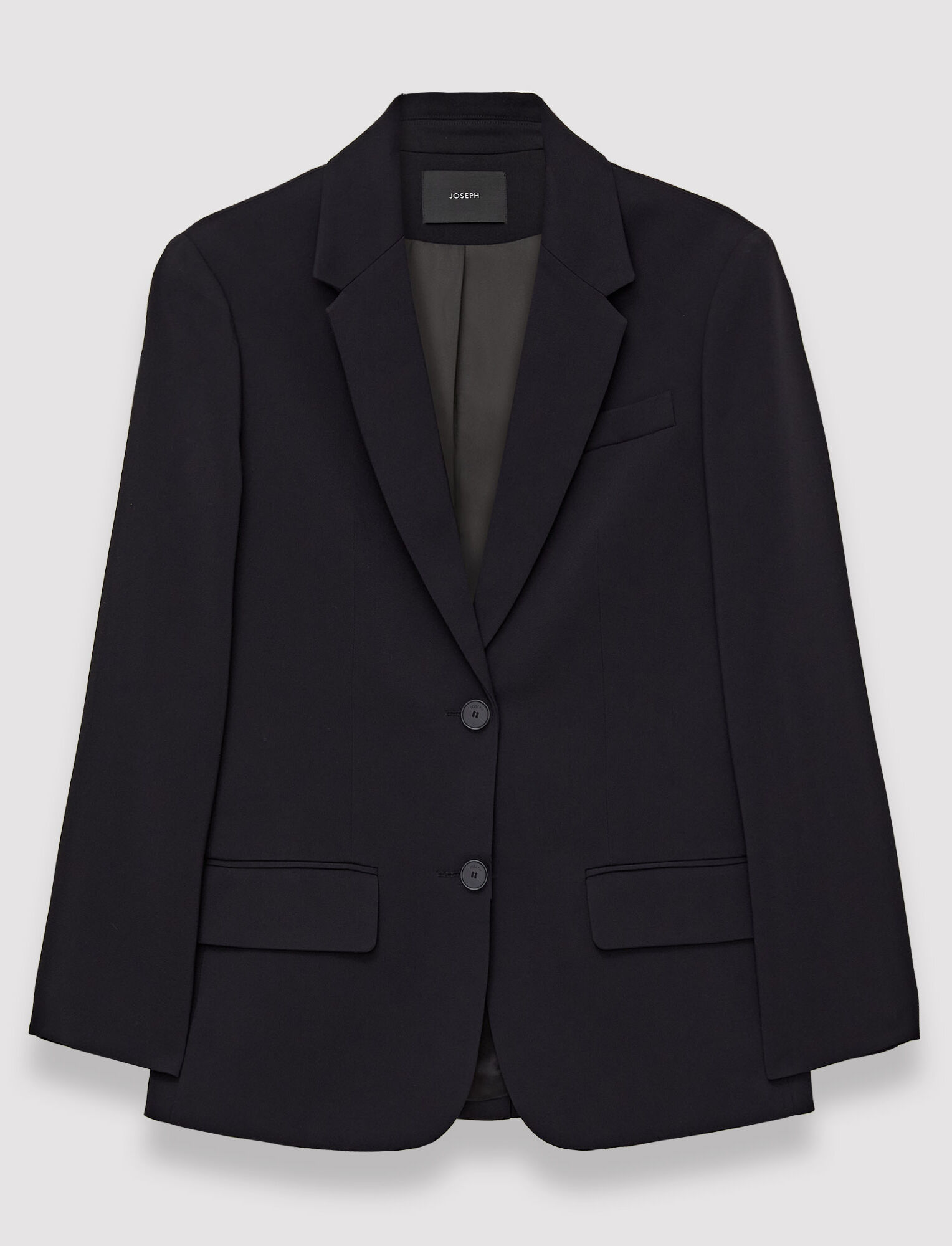 JOSEPH Comfort Cady Jackie Jacket in Black | Endource