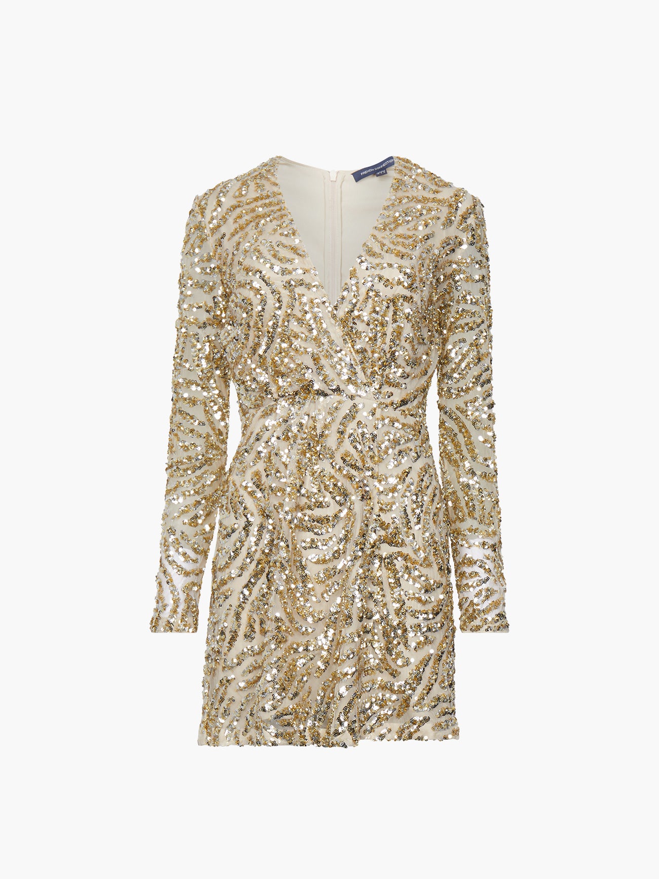 FRENCH CONNECTION Deniz Embellished Mini Dress | endource
