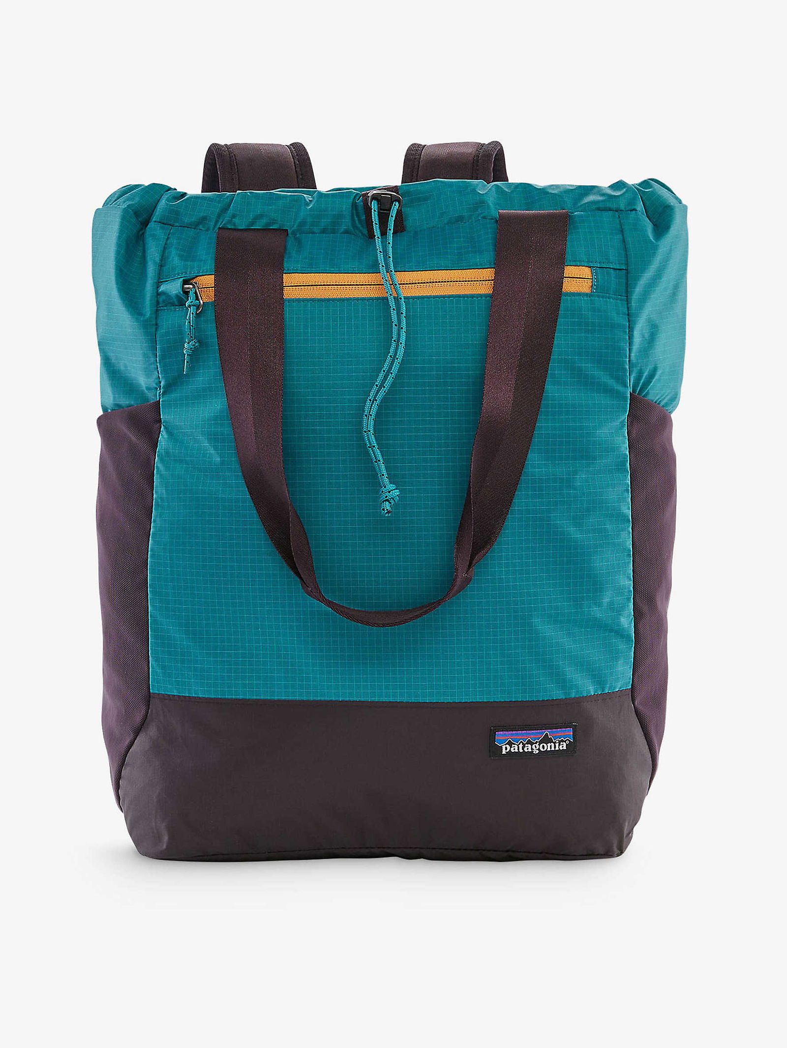PATAGONIA Ultralight Black Hole Tote Bag in Obsidian Plum | endource